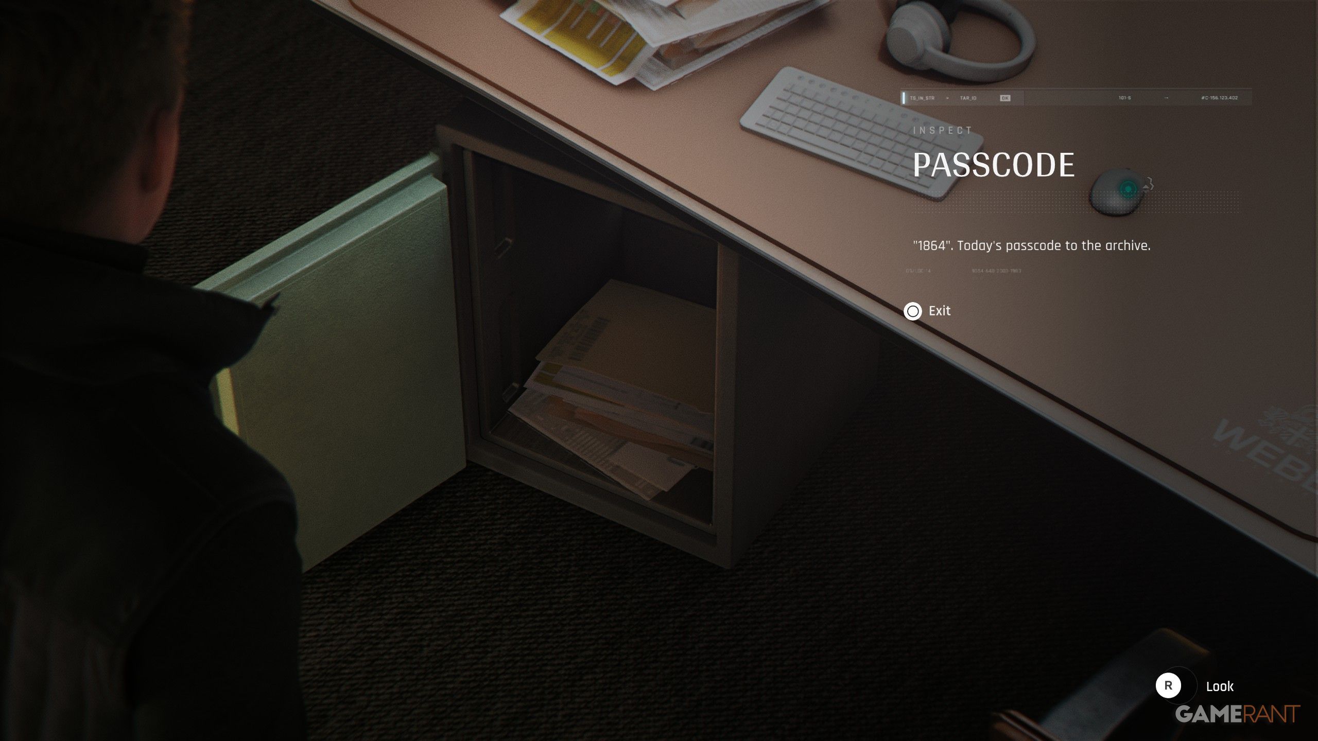 How to get the archives code in 007 First Light
