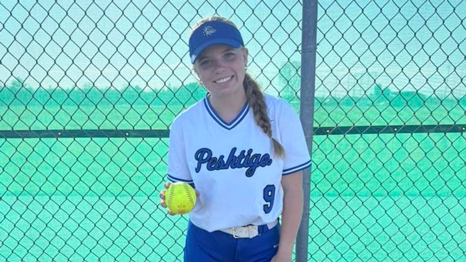 Nevaeh Russell of Peshtigo voted Wisconsin softball's top shortstop of 2026