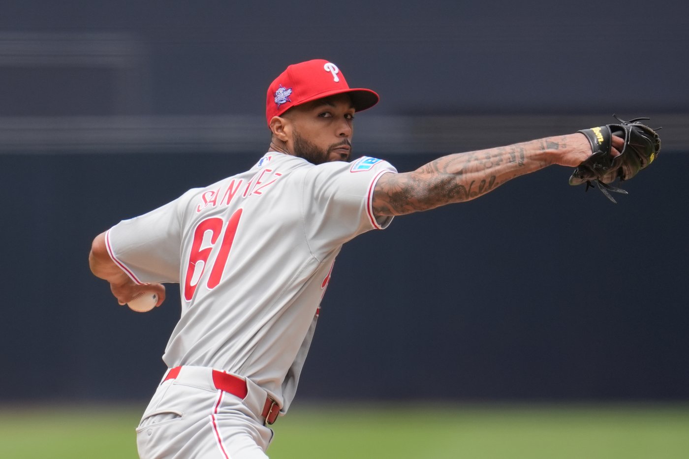 Sánchez sets Phillies franchise record by extending scoreless streak to ...
