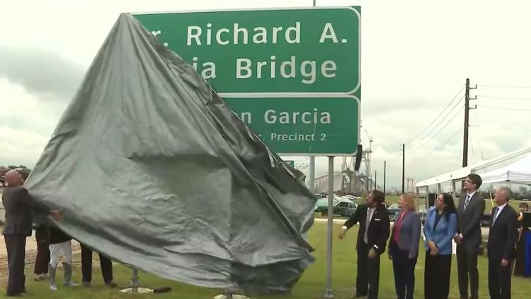 One of Houston's most recognizable bridges now has a new name
