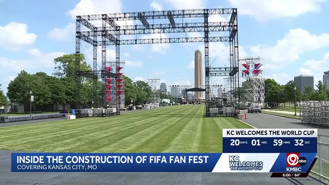 Kansas City's FIFA Fan Festival site making construction progress as ...