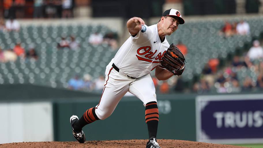 Trey Gibson, backed by Orioles crisp defense and big bats, cruises to ...