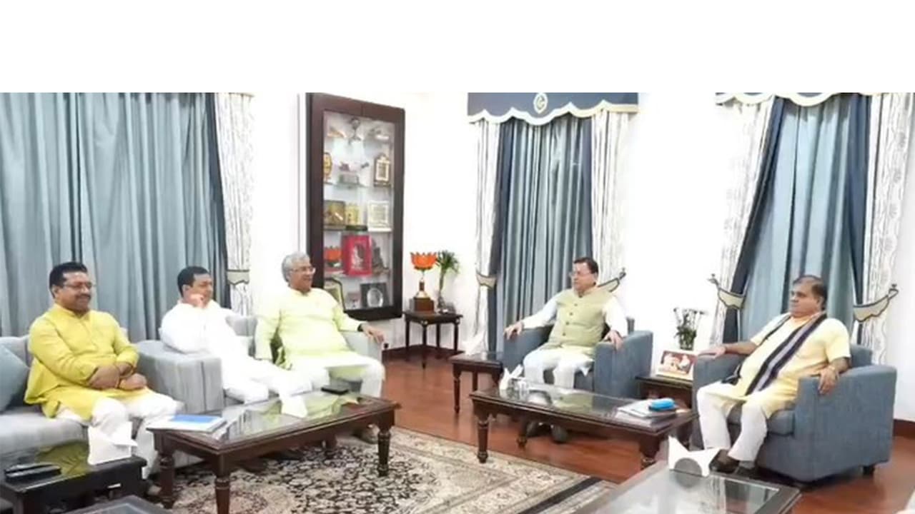 BJP president Nitin Nabin's Uttarakhand visit: CM Dhami holds meet