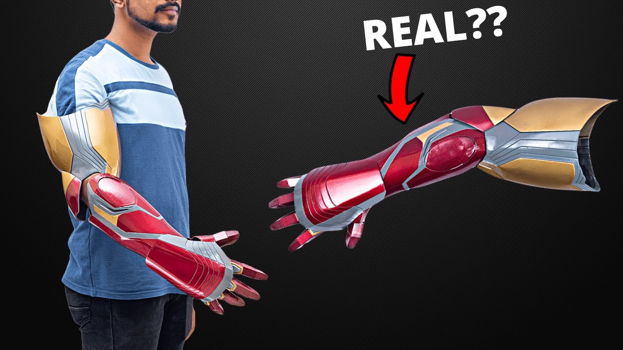 I made my own IRON MAN hand! [Missile launcher]