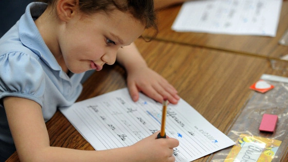 Baltimore County to reinstate cursive writing for 2nd, 3rd graders