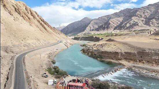 LG launches rock check dam to address seasonal water scarcity in Ladakh