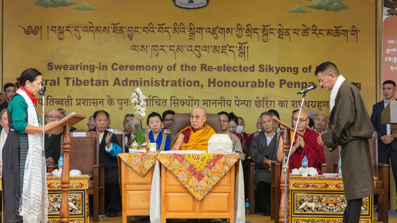 Penpa Tsering takes oath for second term as president of Tibet's ...