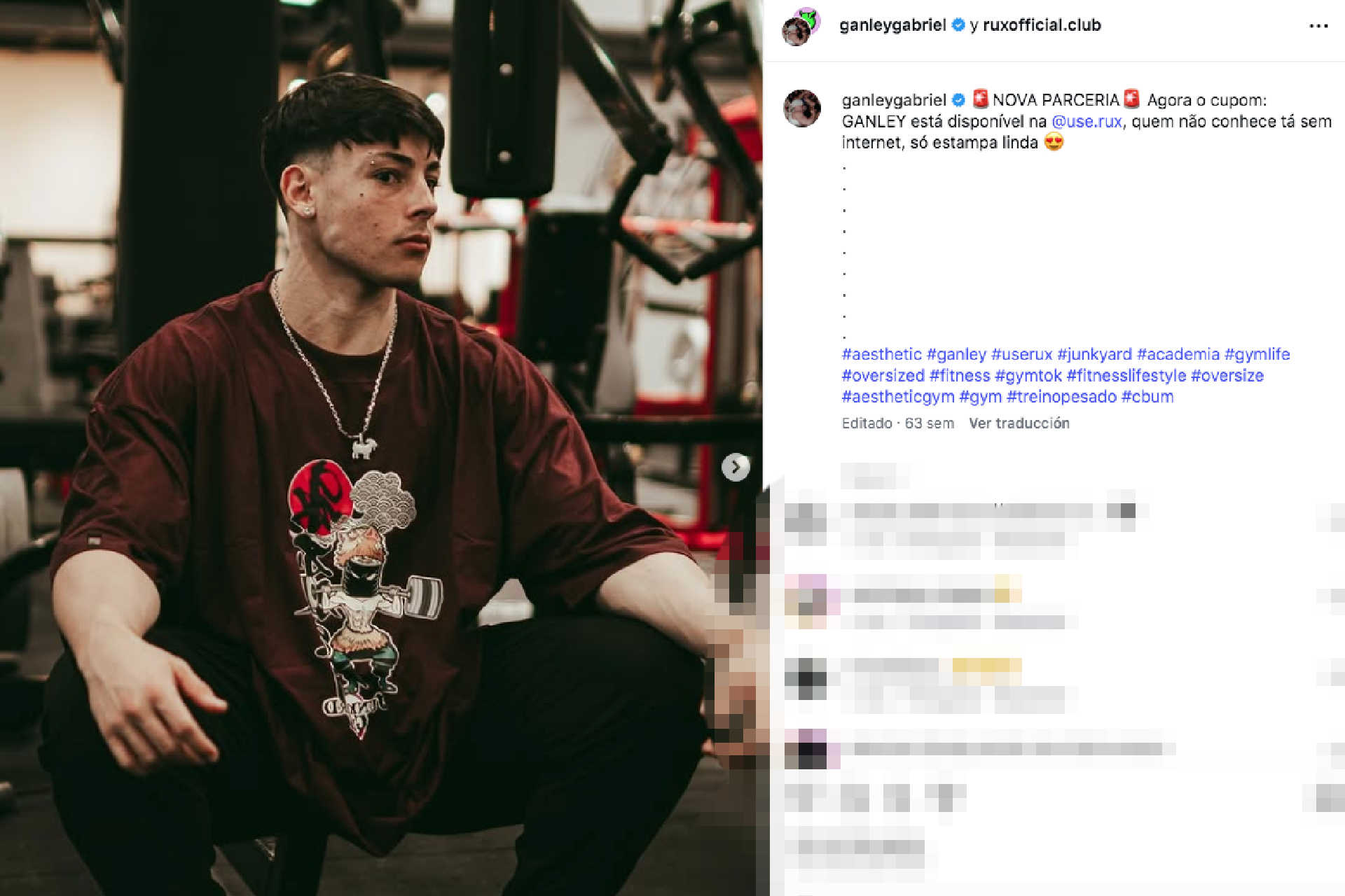 What caused the death of young bodybuilder Gabriel Ganley? See the details