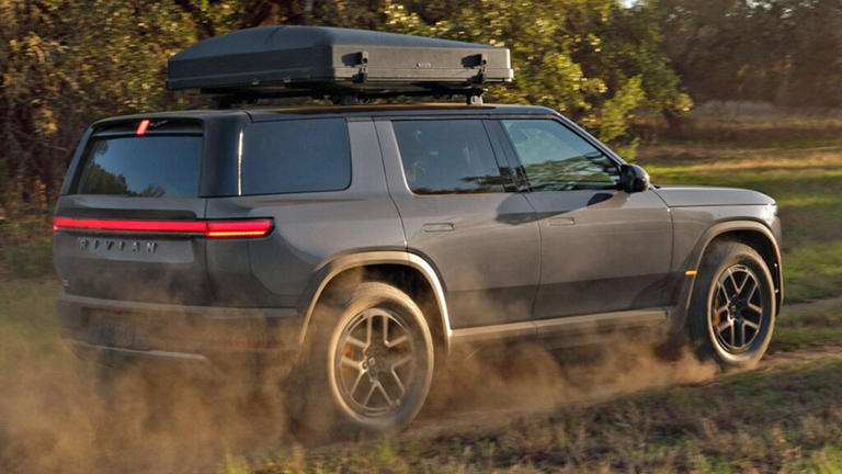 Rivian’s R2 configurator is live, and a spare tire costs $755