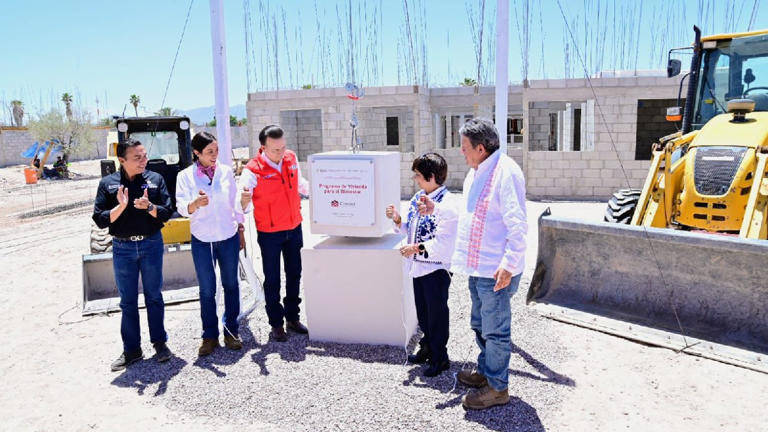 Con la primera piedra, arranca formalmente la construcción de 928 ...