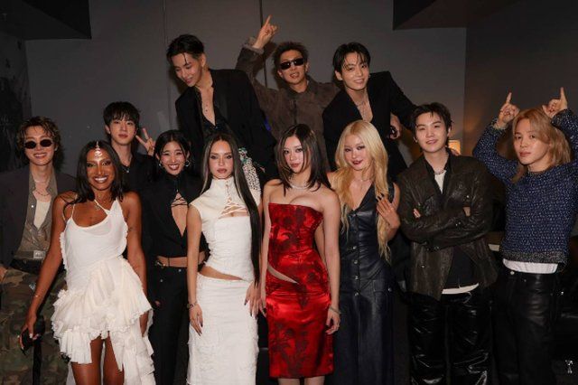 KATSEYE credits BTS for inspiring them as a group following big win at AMAs