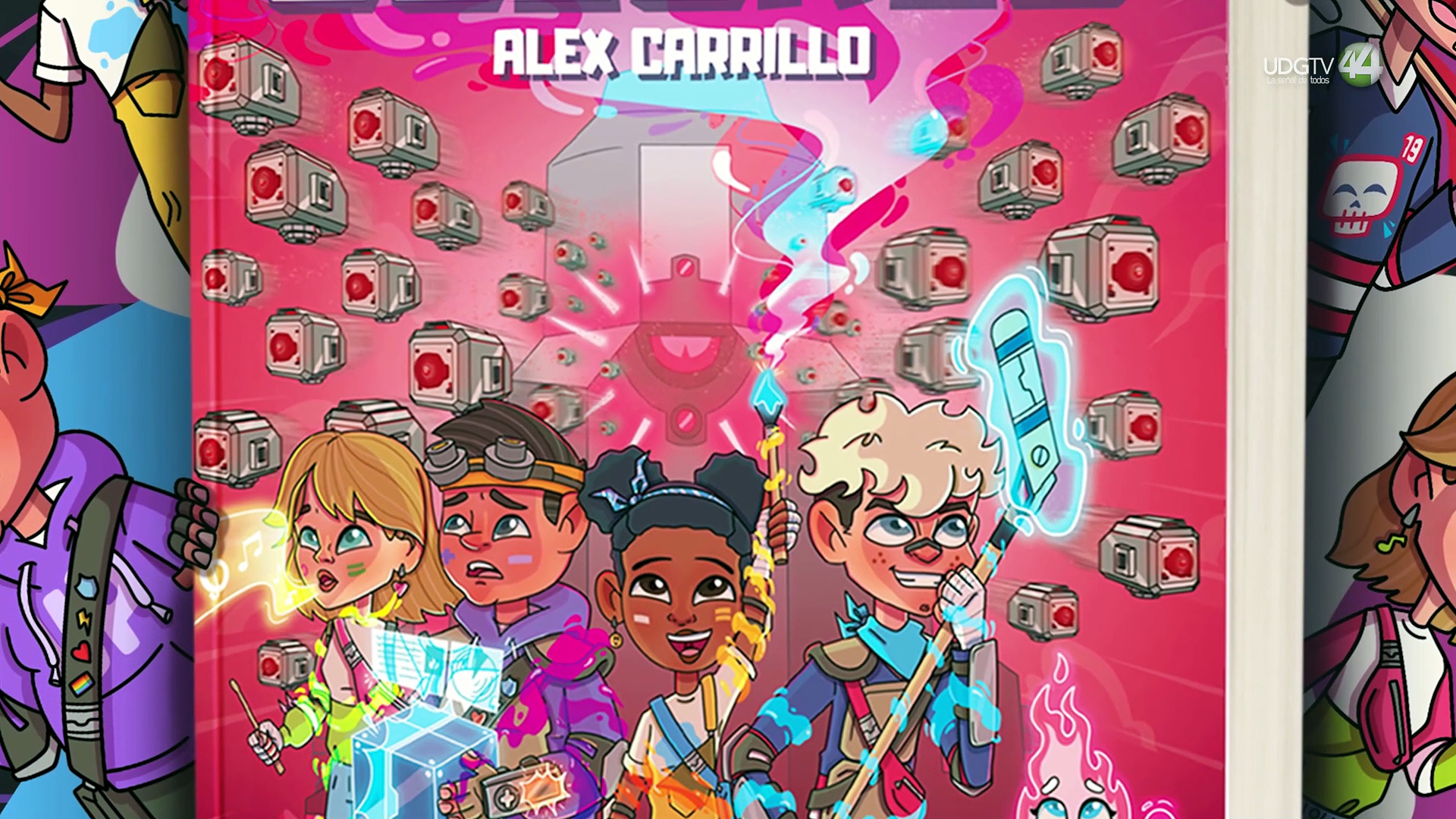 Alex Carrillo llega con su talento como ilustrador a "Despertar de colores"