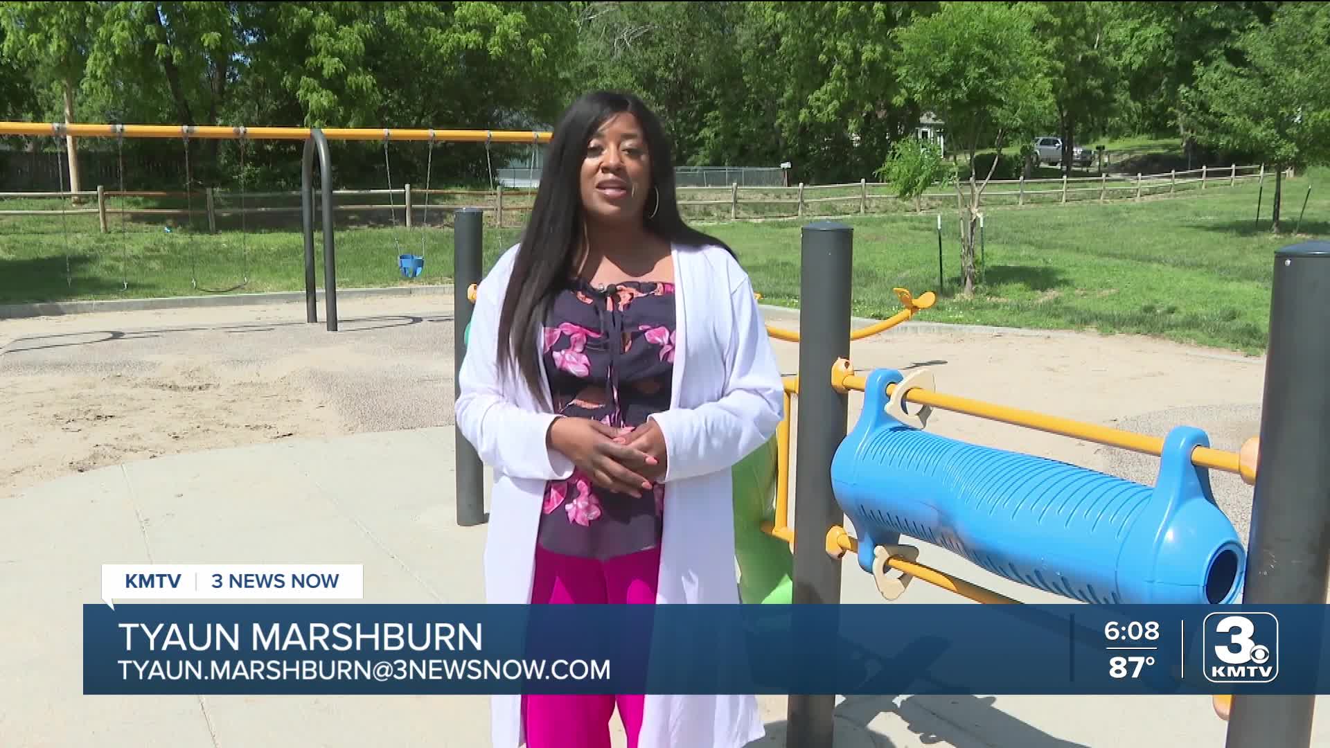 Crown Point Park kicks off Omaha's 'Pitch in for Playgrounds' initiative