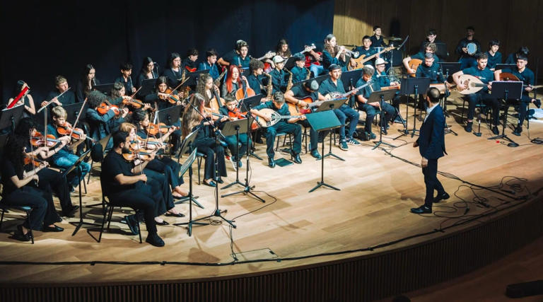 Arab-Jewish youth orchestra builds a unifying 'East-West' sound together