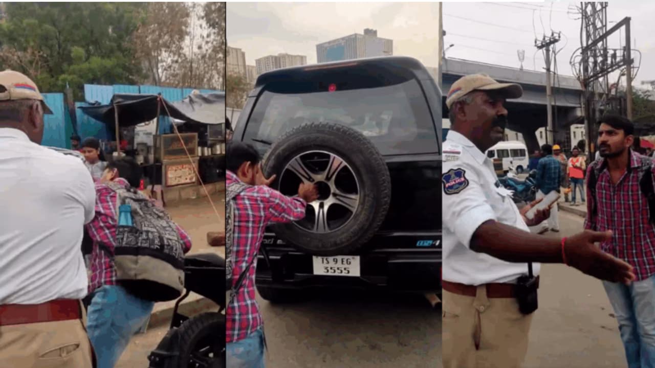 Threatening us with a challan: Hyderabad man’s claim against traffic ...