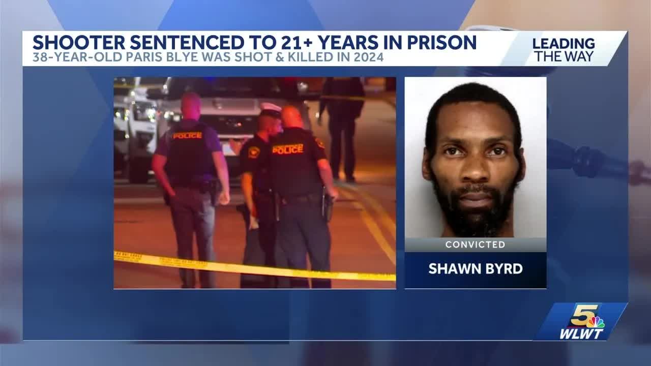 Shooter sentenced to over 21 years for deadly 2024 Over-the-Rhine shooting