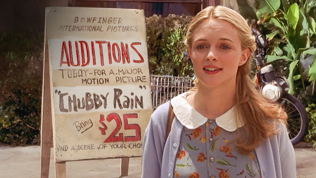 Daisy steps off the bus and into Hollywood | Bowfinger