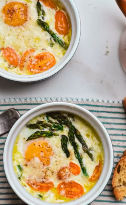 Ultimate runny yolk & crusty bread experience