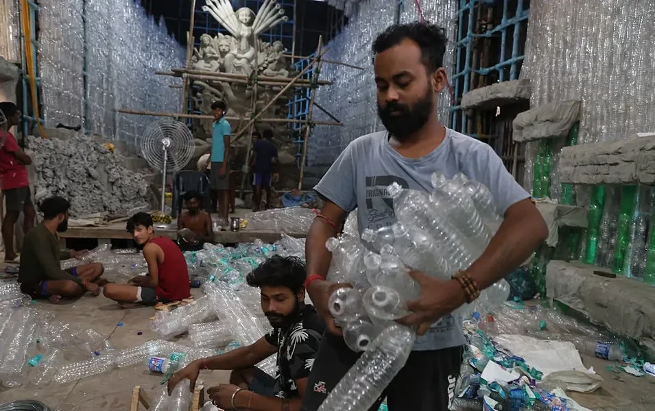 Thiruvananthapuram turns plastic waste into public art installations
