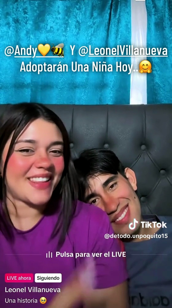 Andy Villanueva y su pareja confiesan su deseo de adoptar