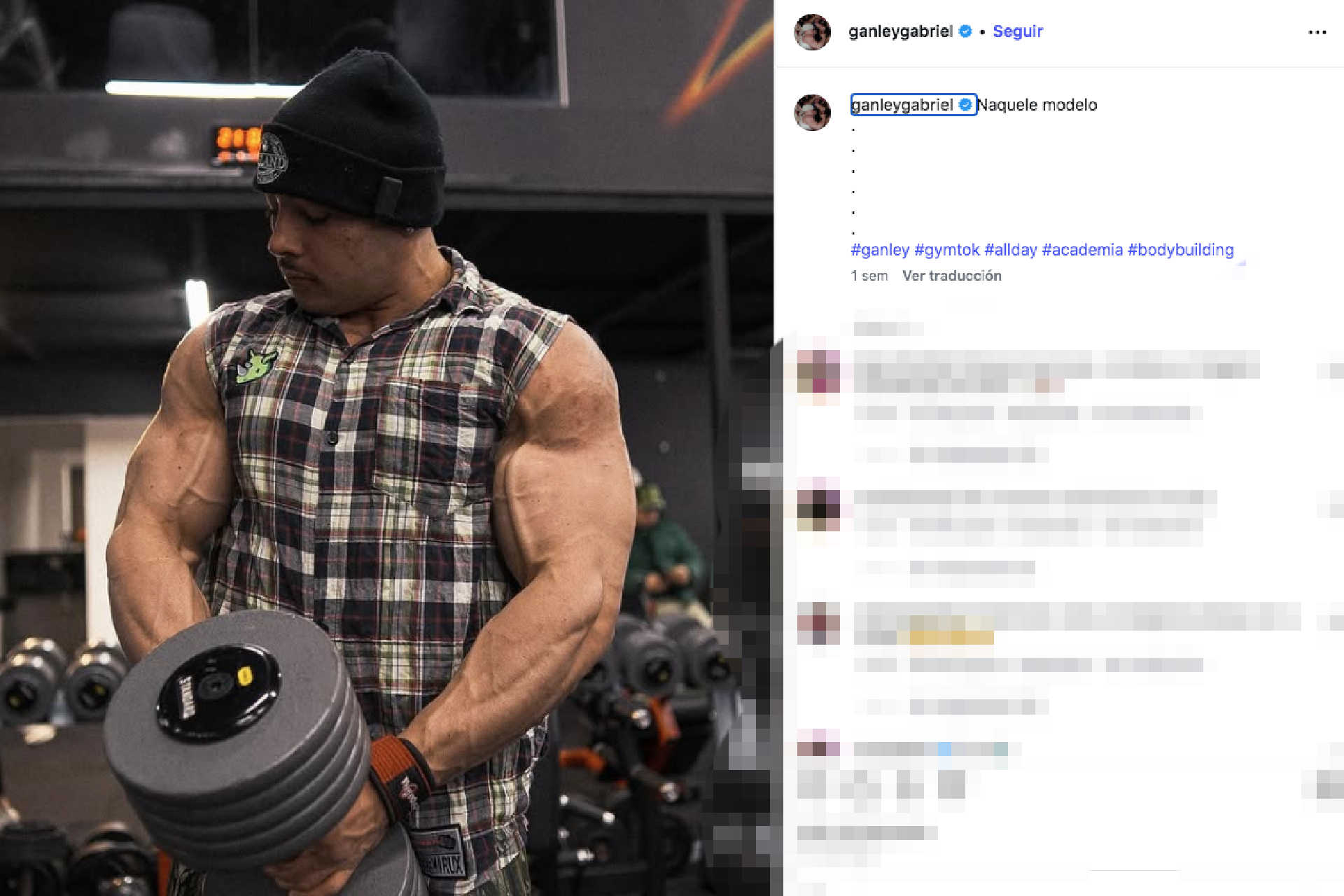 What caused the death of young bodybuilder Gabriel Ganley? See the details