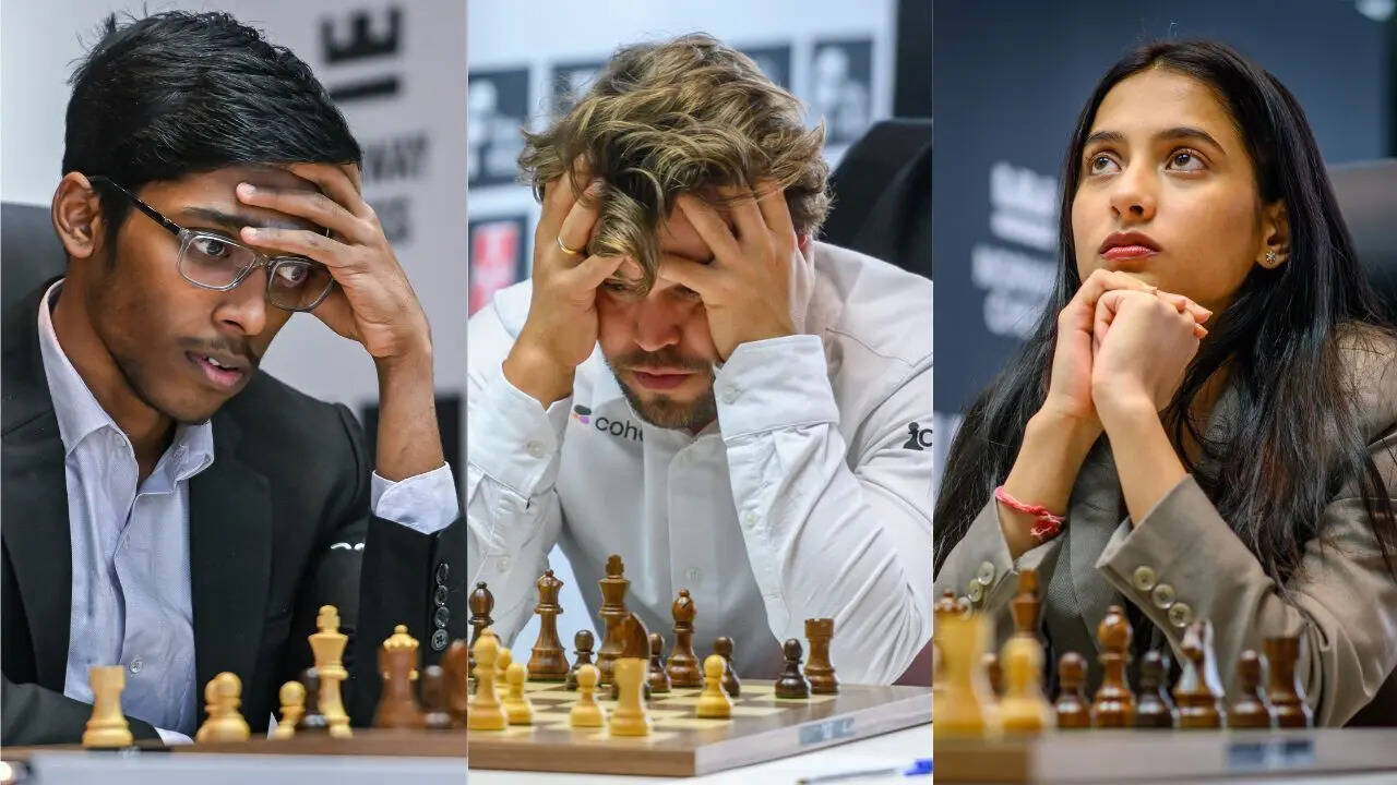 Norway Chess: R Praggnanandhaa shocks world No. 1 Magnus Carlsen in ...