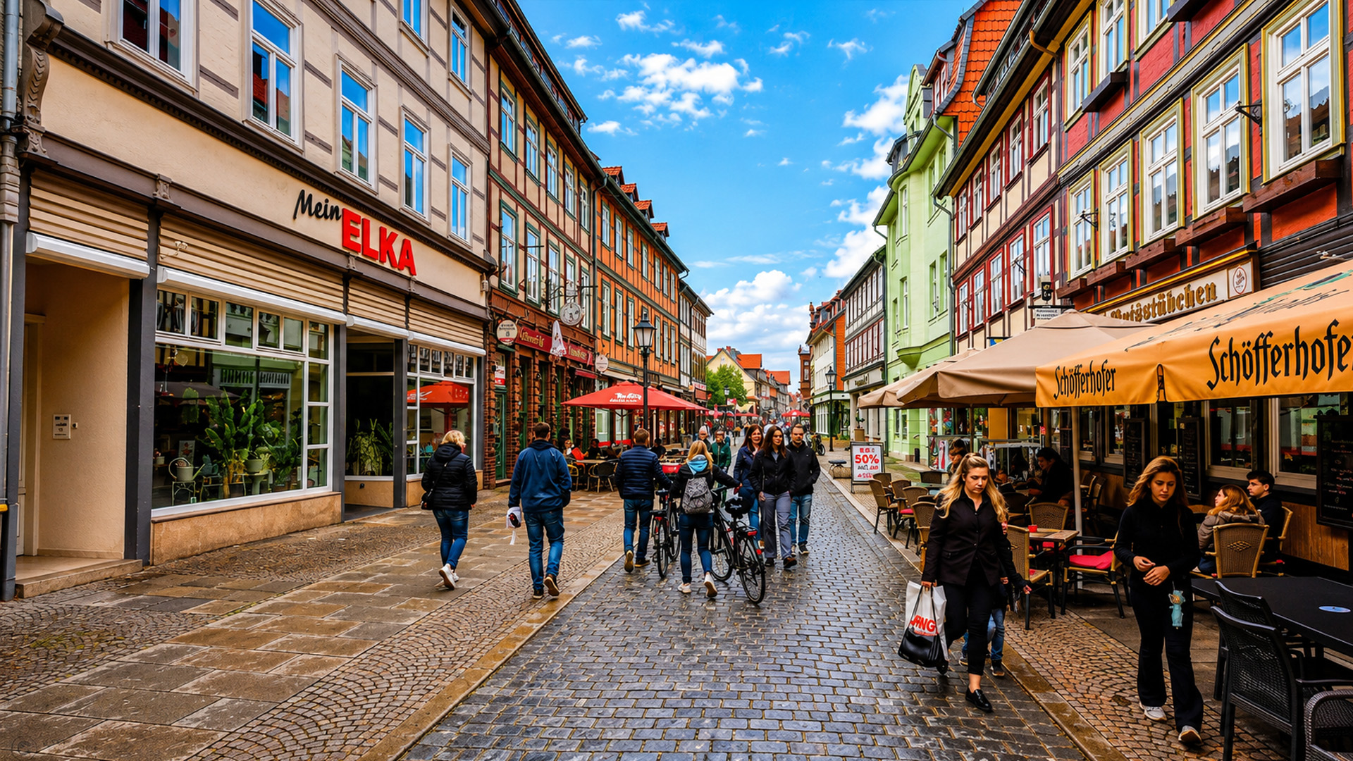 Discover the colorful old town of Wernigerode Germany (4K)