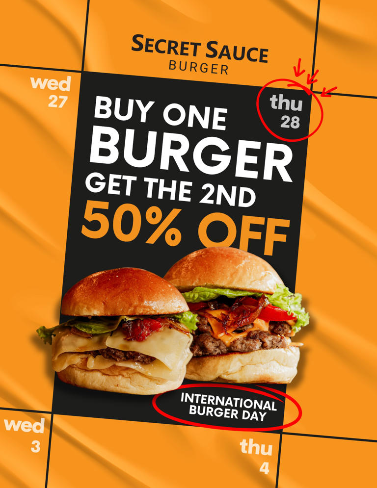From buy 1, get 1 to 50% off: Where to score the best Burger Day deals ...