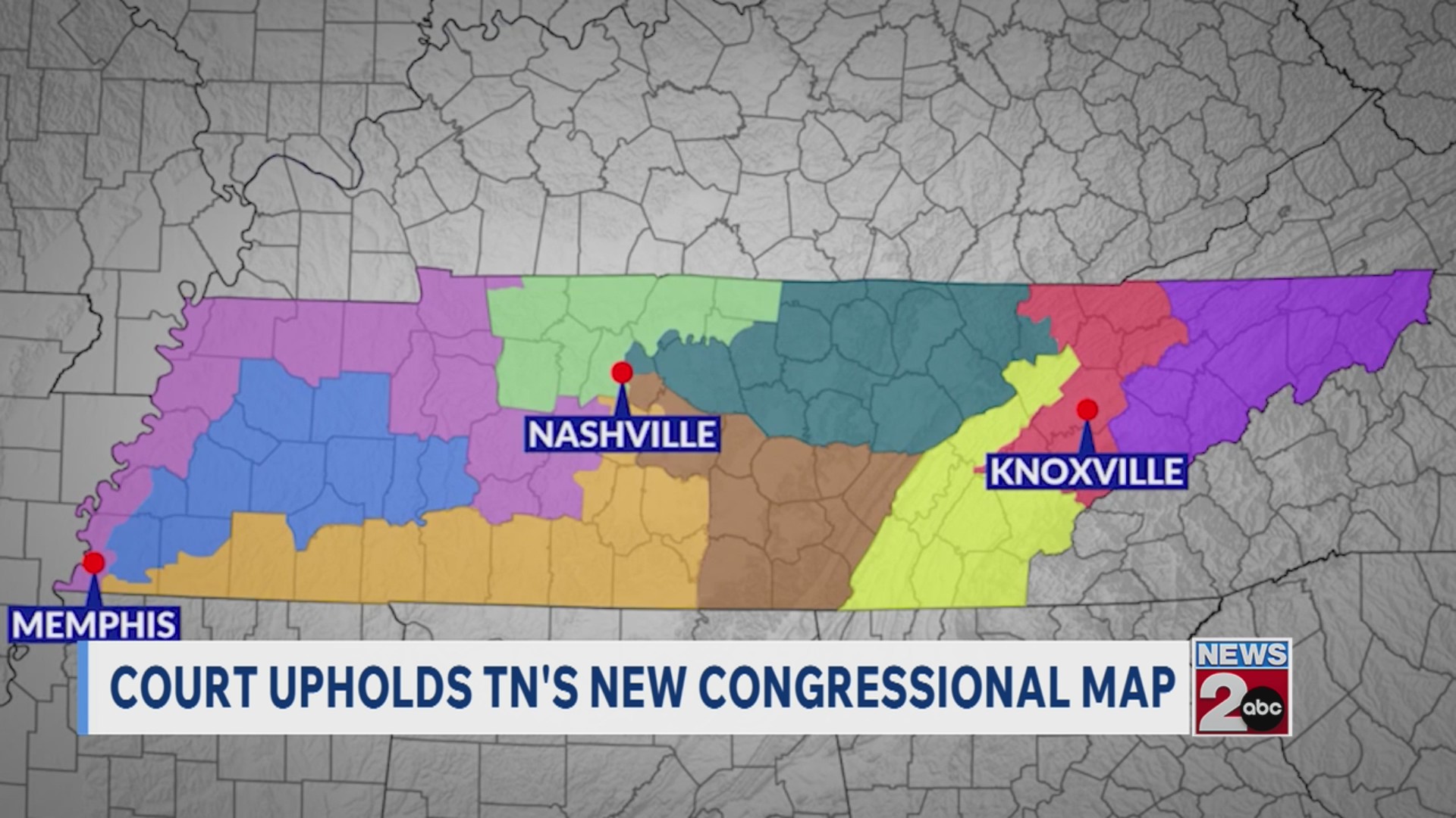 Court upholds Tennessee's new congressional map