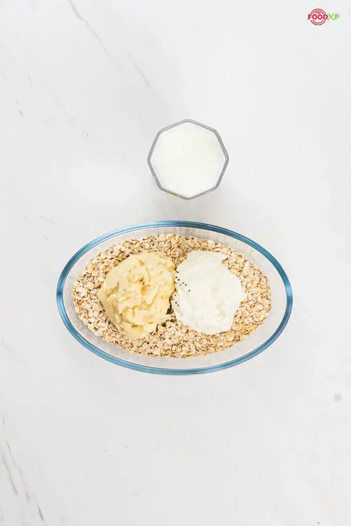 Homemade baby overnight oats recipe