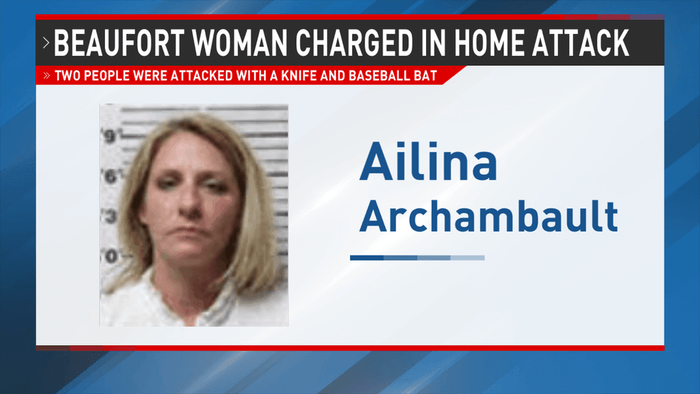 Beaufort woman charged with burglary, assault with deadly weapon