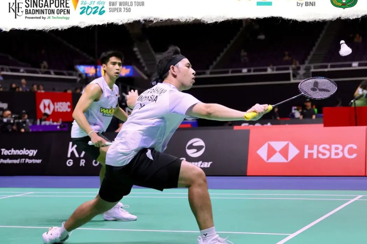Hasil Singapore Open 2026 - Sabar/Reza tersingkir di tangan murid Herry ...