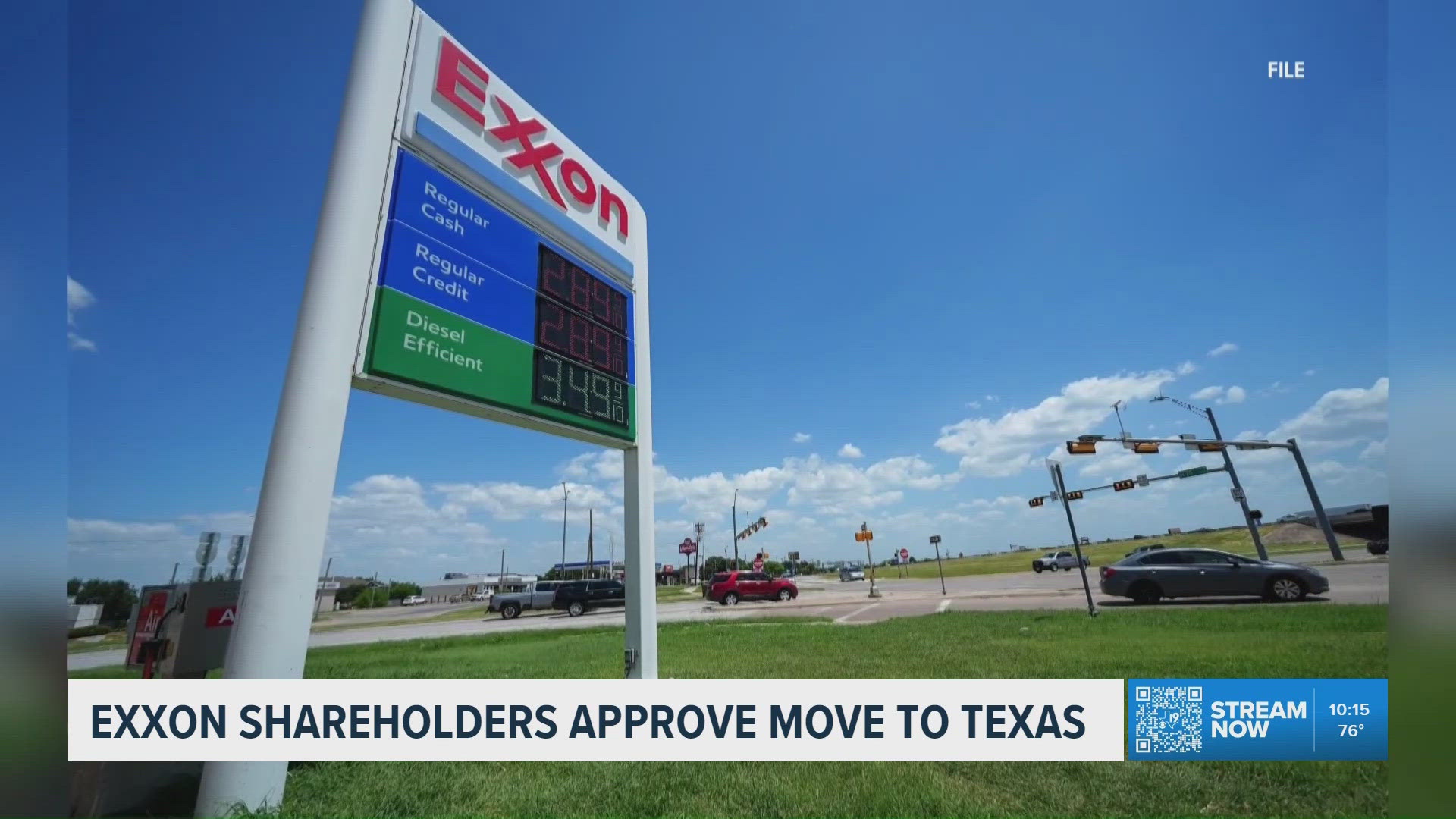 ExxonMobil shareholders approve move of legal home to Texas
