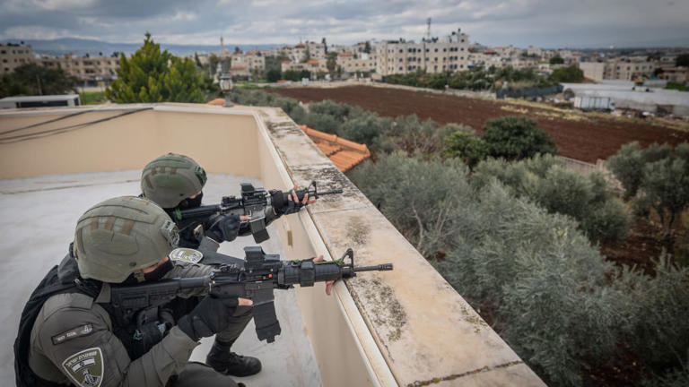 Five arrested during joint IDF, Shin Bet counterterrorism ops. in West Bank