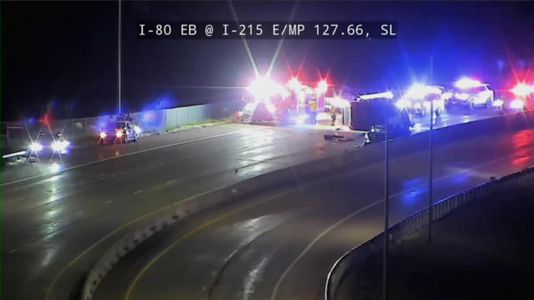Traffic alert: NB I-215 lanes closed at Foothill Drive due to wrong-way ...