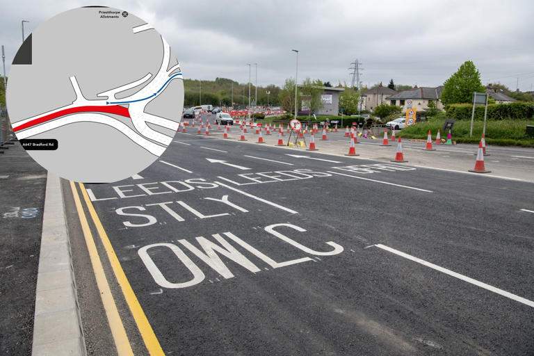 Bradford Road down to one lane eastbound pending emergency Yorkshire ...