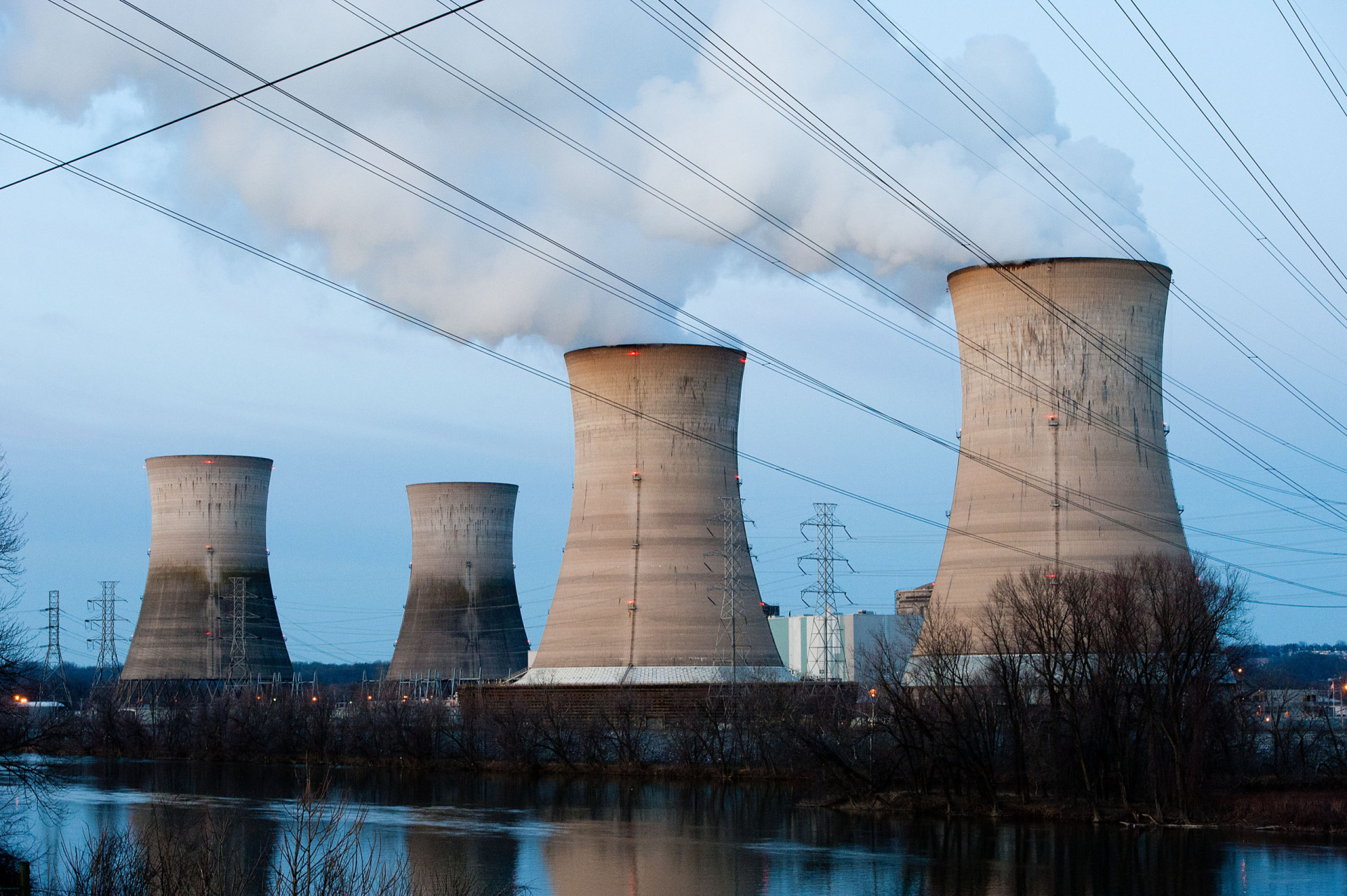 De førende lande inden for atomkraft til strøm