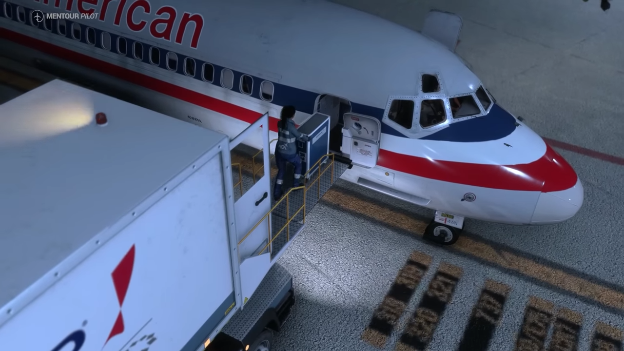 Watch an American airliner slam into trees before an emergency landing
