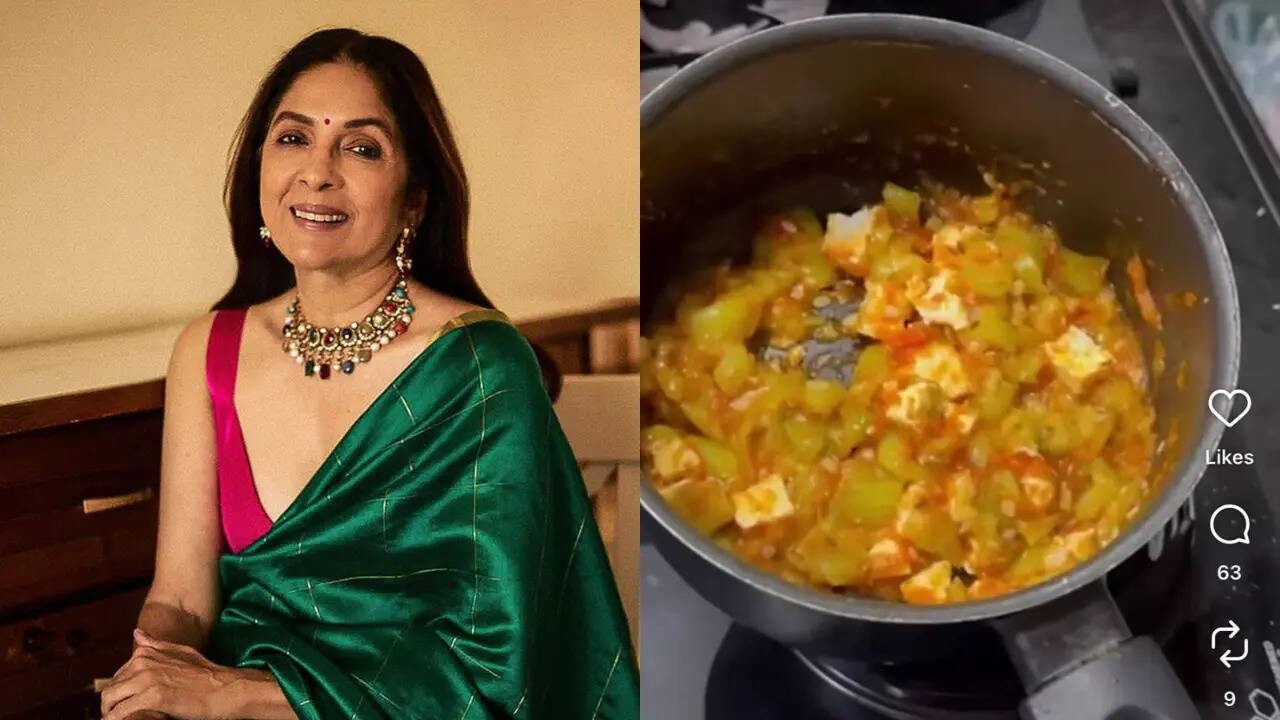 Neena Gupta's high-protein tori and paneer sabzi is perfect for gut ...