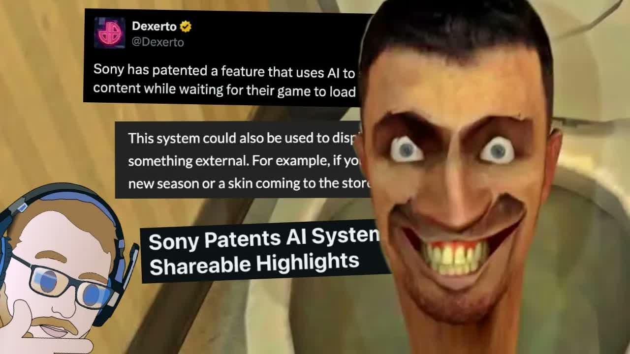 Sony patents a new brain rot AI for the PlayStation 5
