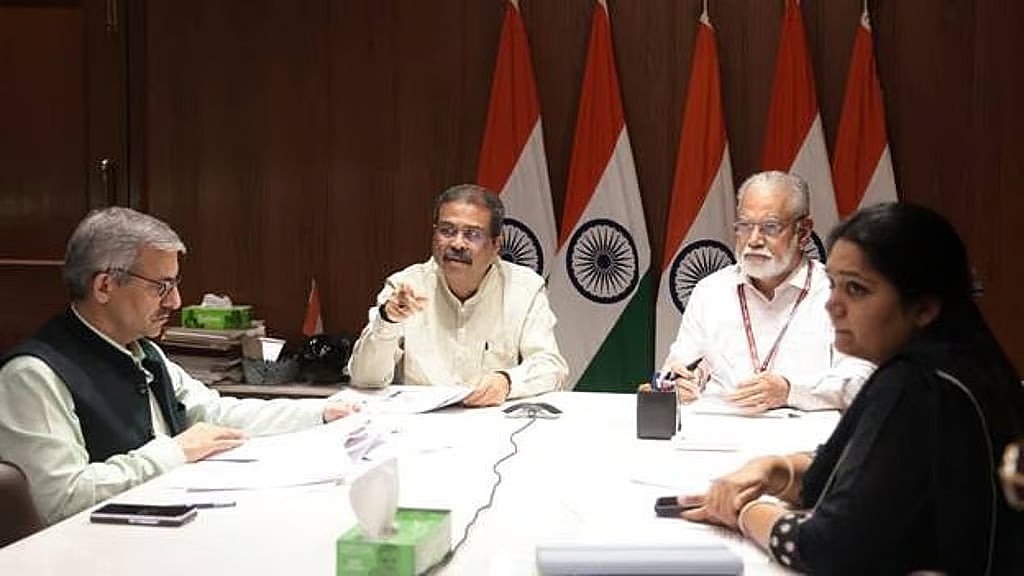 Dharmendra Pradhan reviews NEET-UG re-exam security measures ahead of ...