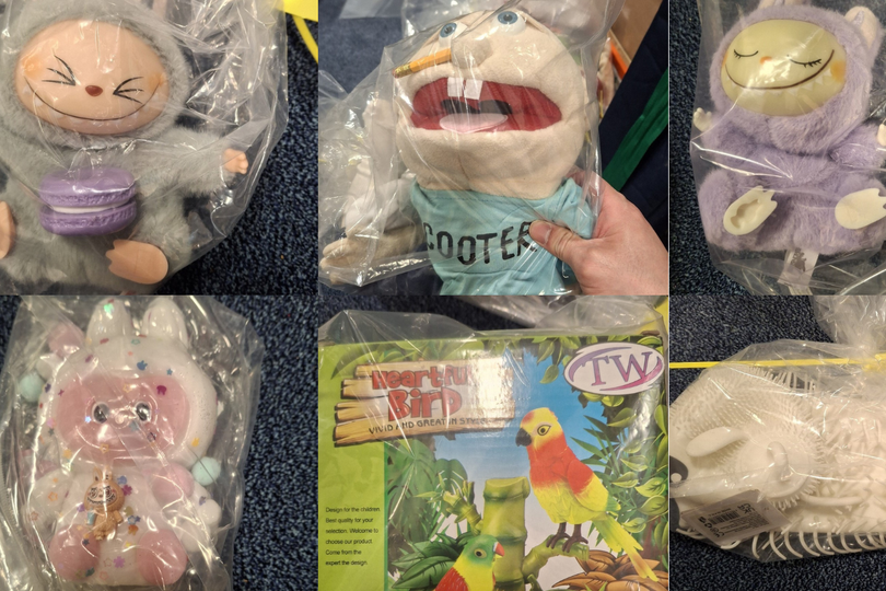 Hundreds of fake Labubu toys 'posing serious risk' seized in Walsall ...
