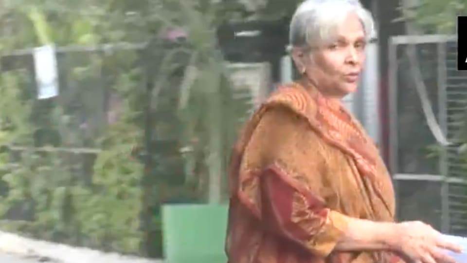 Twisha Sharma death case: Video of Giribala Singh feeding stray dog ...