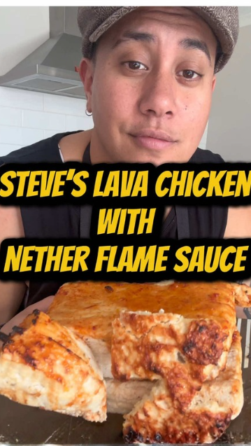 How to make lava chicken with nether flame sauce