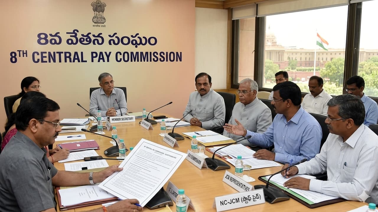 8th Pay Commission: Big salary hike update! Final dates likely in June ...