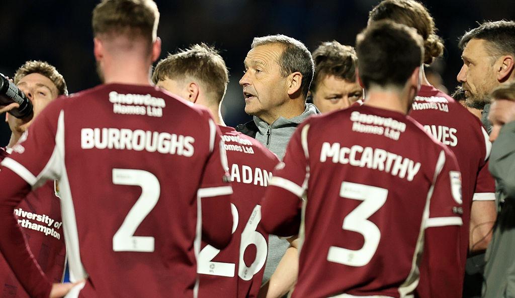 The under contract starting XI that Cobblers could field on the first ...