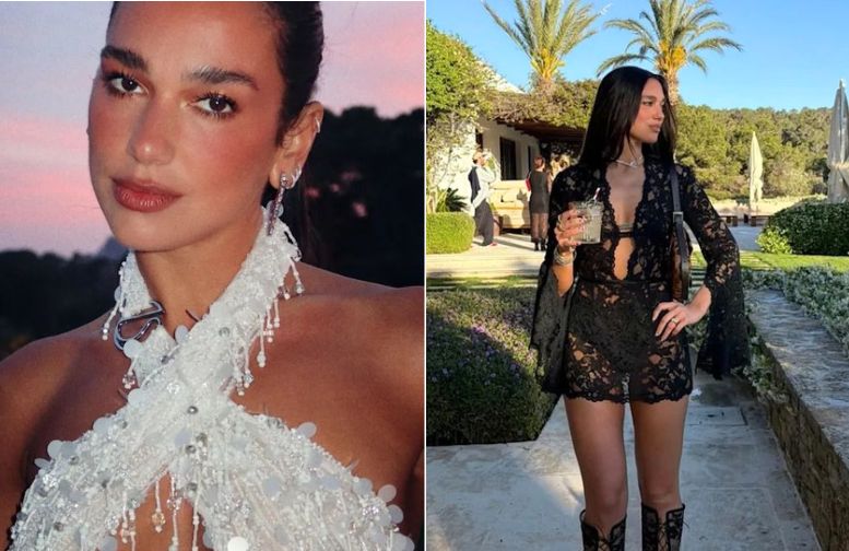 Dua Lipa's 'daring' bachelorette party looks drip with over $300K in ...