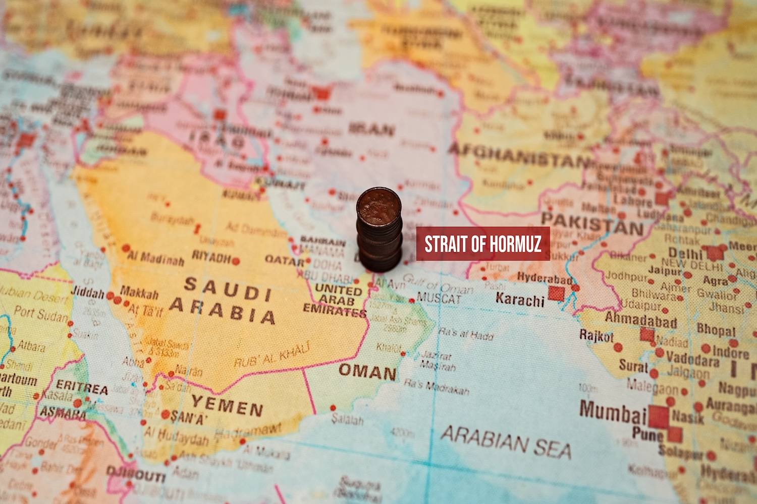 Oil price slides as tankers trickle out of Hormuz amid US-Iran peace talks