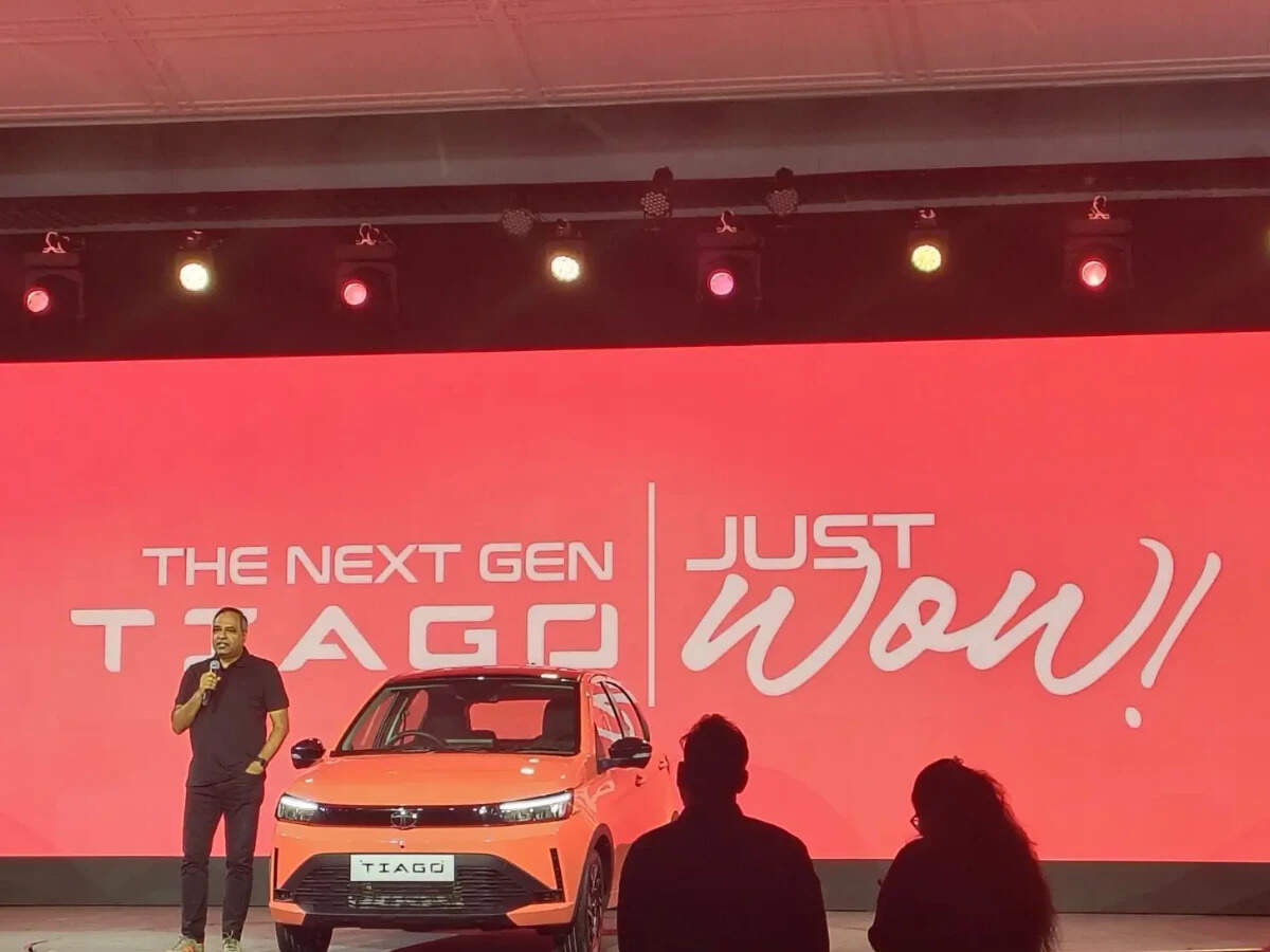 Tata Motors launches next-gen Tiago at Rs 4.69 lakh, Tiago.EV starts at ...
