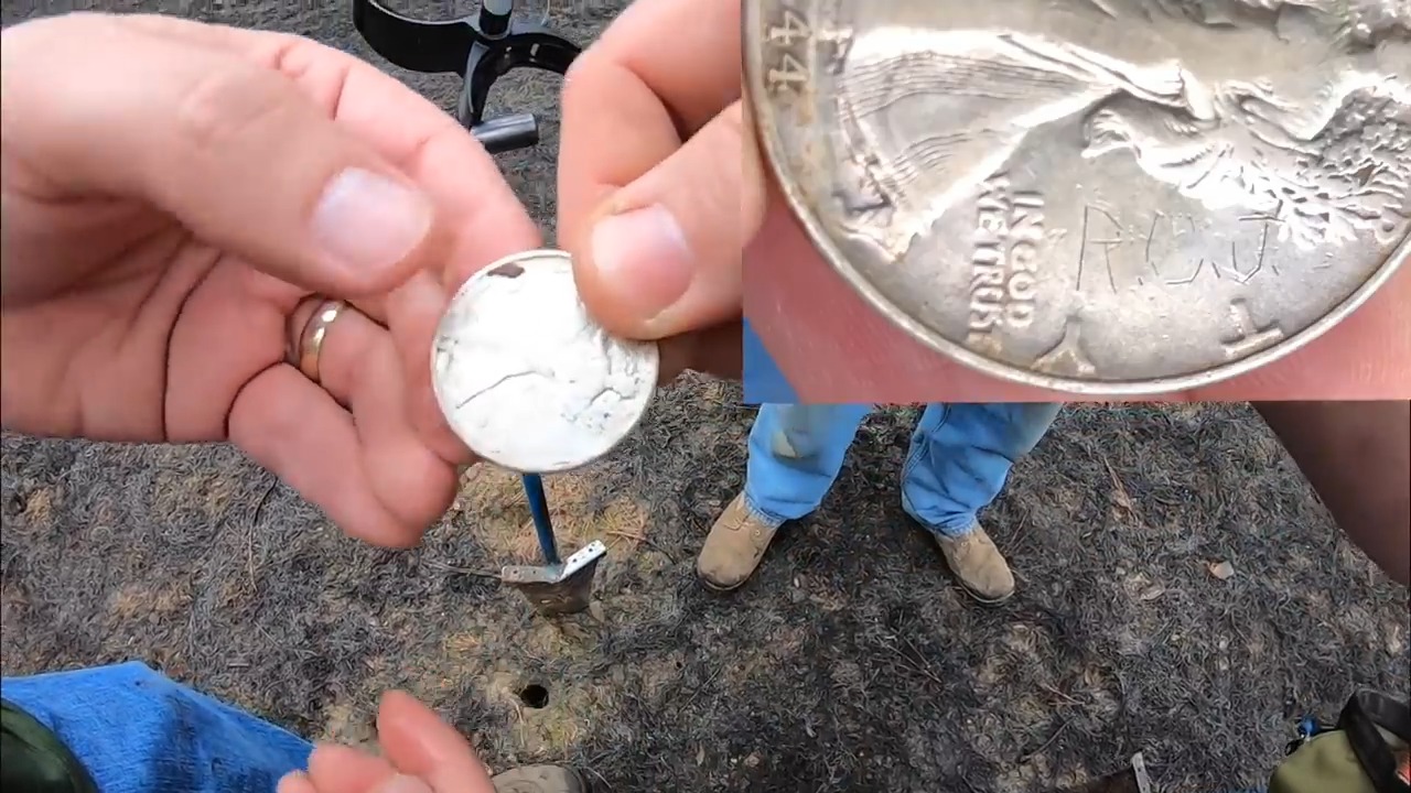 They found silver early - then a 1944 half dollar changed the whole hunt